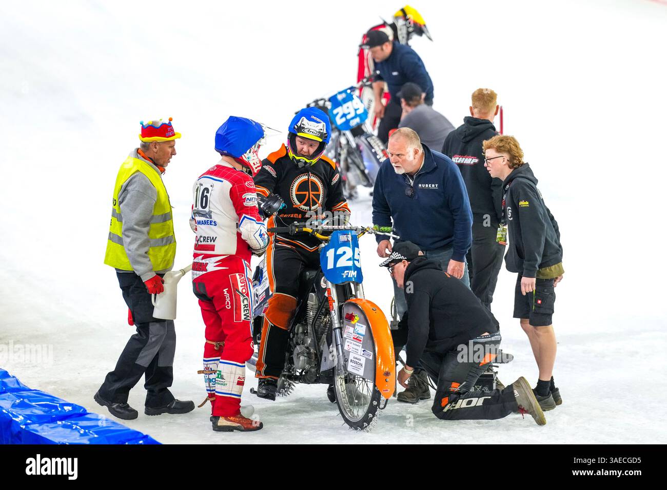 HEERENVEEN, NETHERLANDS - APRIL 6: Sebastian Reitsma, Simon Reitsma ...