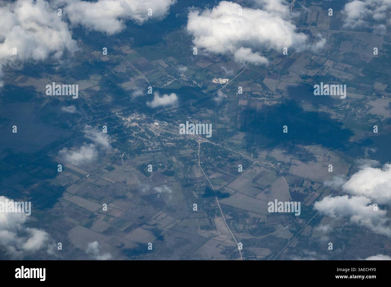 Cuba. 6th Apr, 2025. Aerial views of Cuba from a flight on April 6 ...