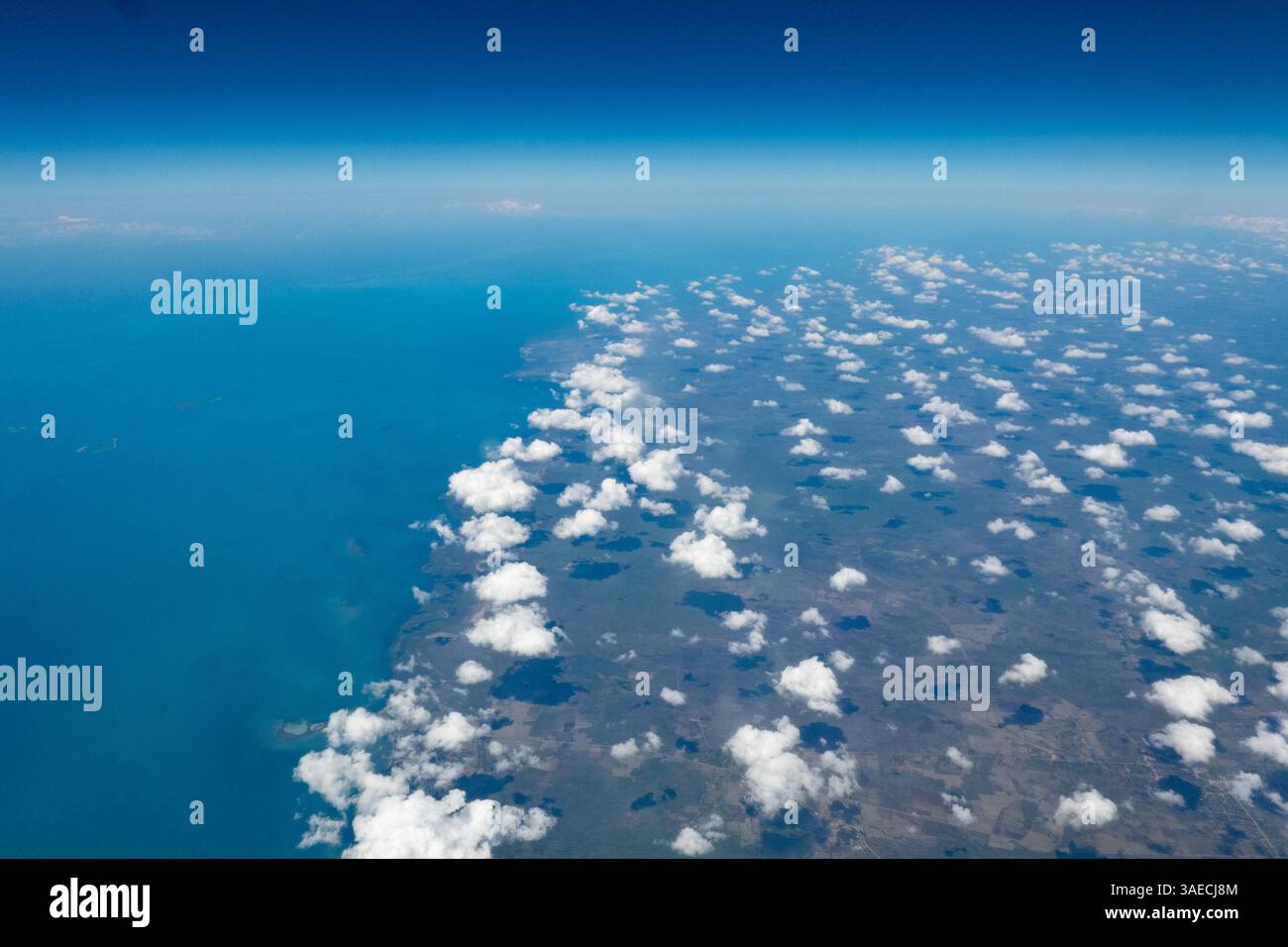 Cuba. 6th Apr, 2025. Aerial views of Cuba from a flight on April 6 ...