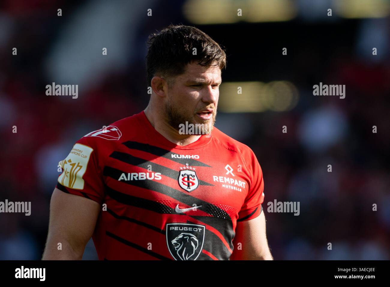 Julien Marchand of Toulouse during the Champions Cup, round of 16 rugby ...
