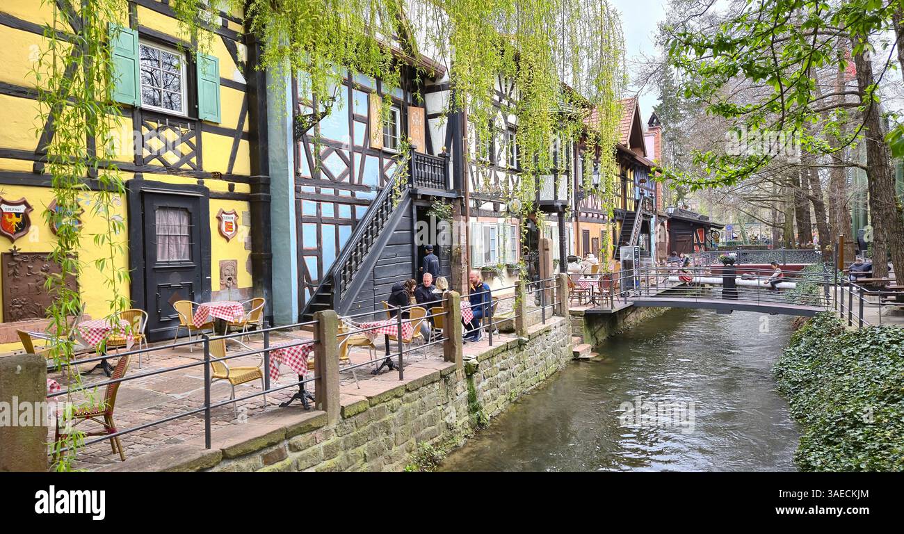 Rust, Germany - March 31, 2025: Europa-Park Resort has significantly ...