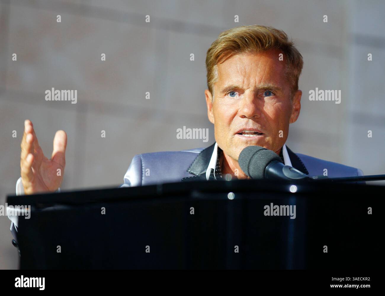Rust, Germany - Juin 08, 2014: Pop Star Dieter Bohlen attends the ...