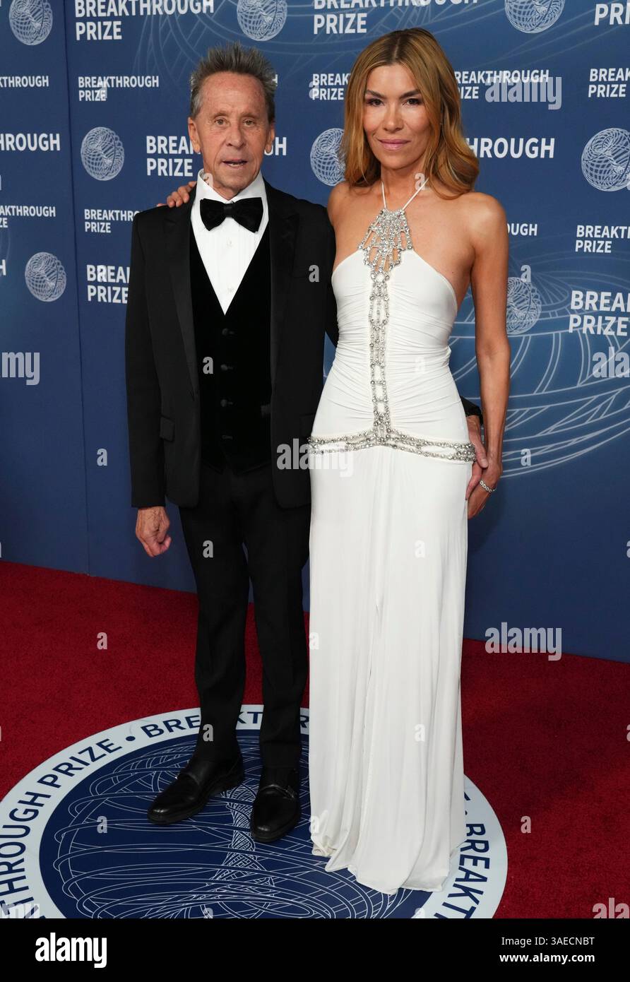 Brian Grazer, left, and Veronica Smiley arrive at the 11th Breakthrough ...