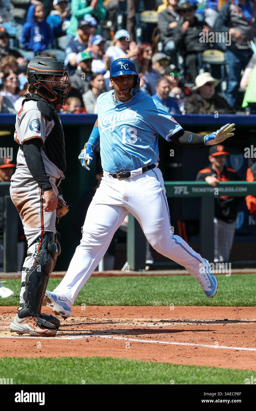 April 6, 2025: Kansas City Royals first baseman Salvador Perez (13 ...