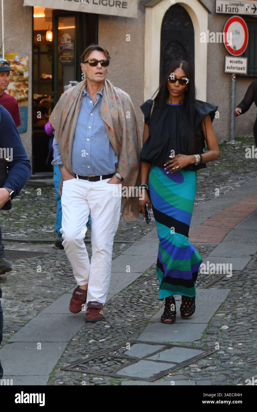 Portofino, Italy. 04th Apr, 2025. Celebrities Sightings Walking In ...