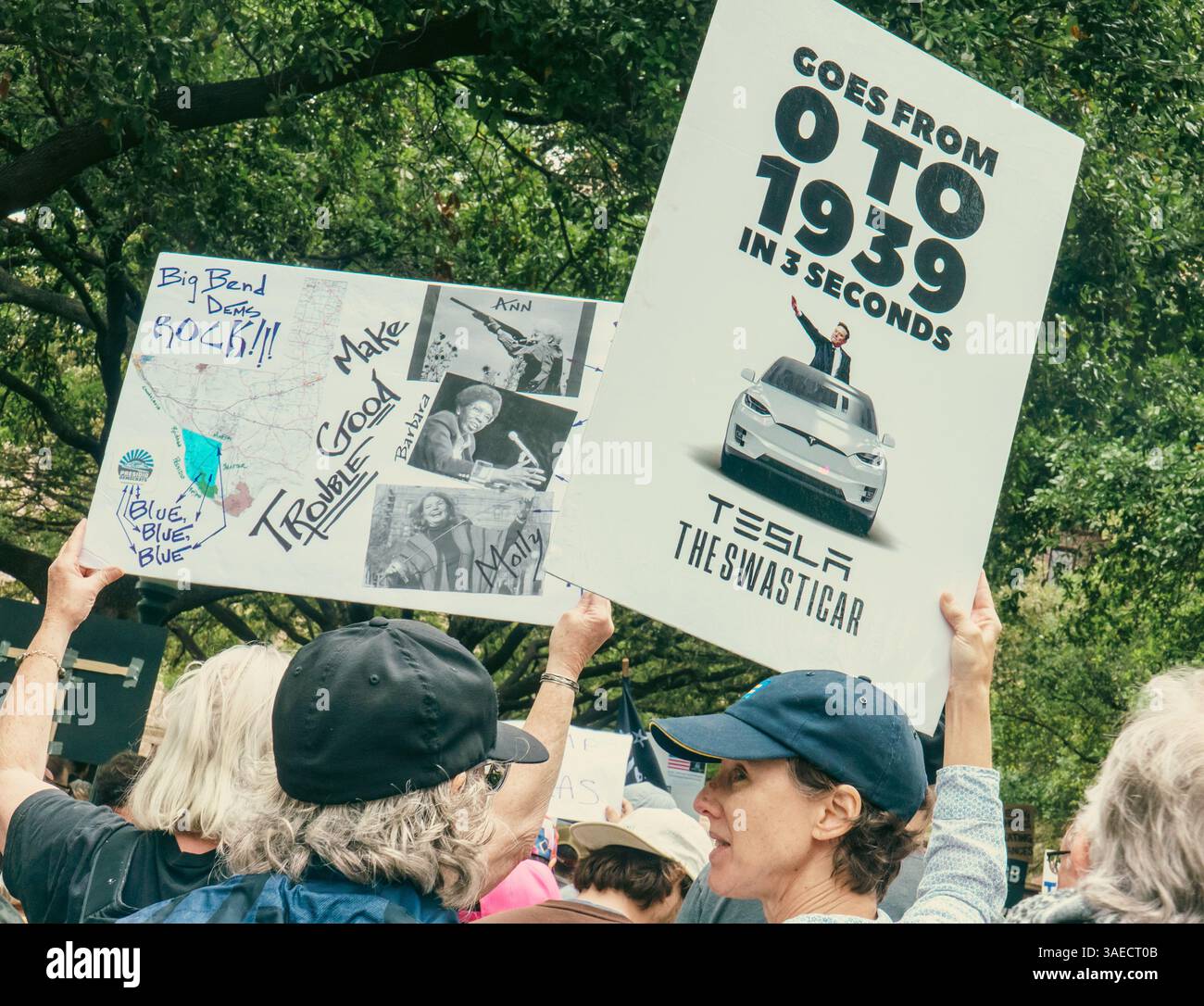 Austin, Texas, USA. 5th Apr, 2025. April 5, 2025. Austin, Texas. Hands ...