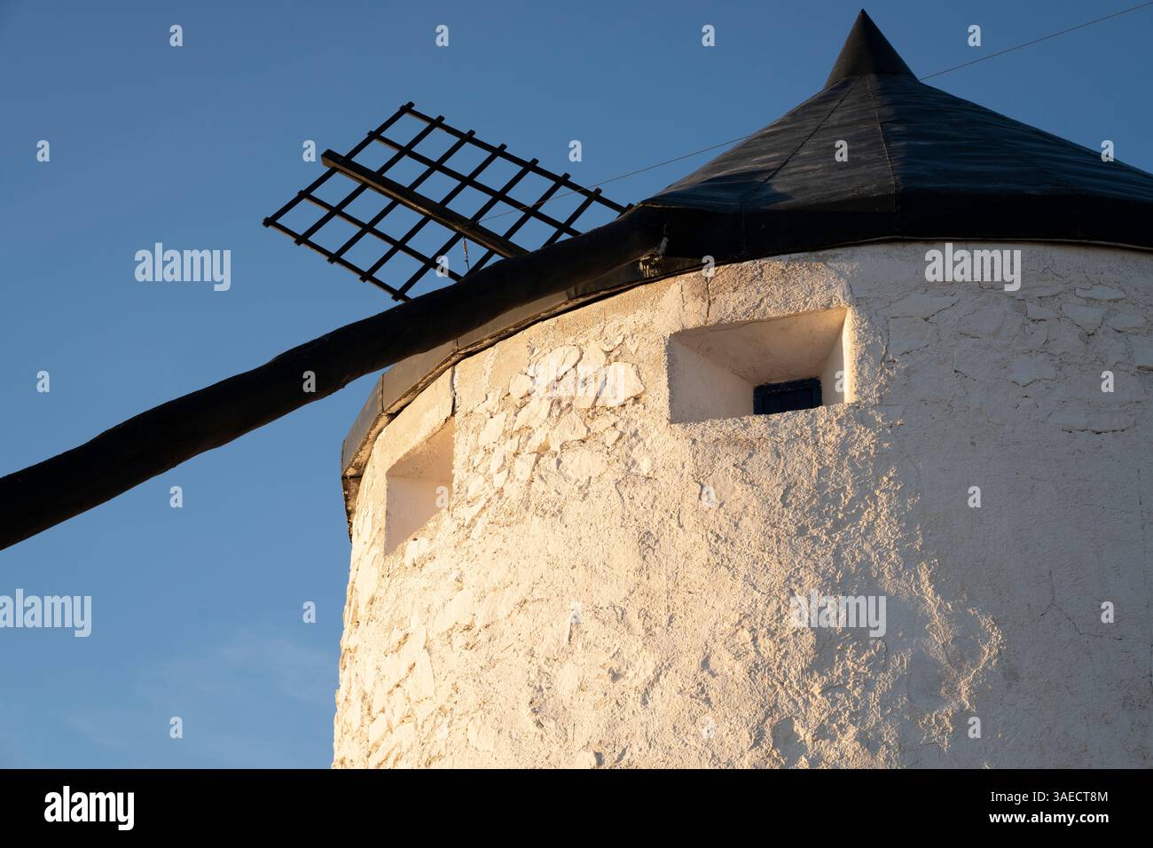 Windmills of Consuegra, Toledo - Iconic Spanish Landscape Stock Photo ...