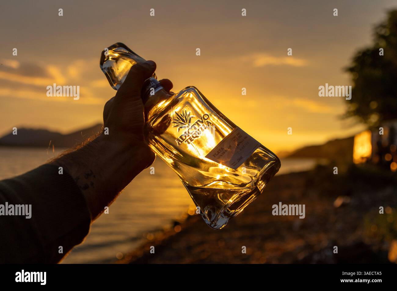 Tequila on beach hi-res stock photography and images - Alamy