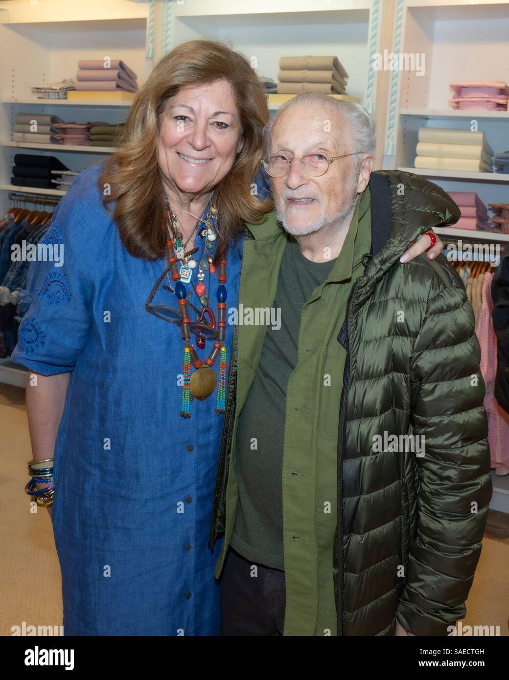 Fern Mallis and Stan Herman attends the American Heart Association Sip ...