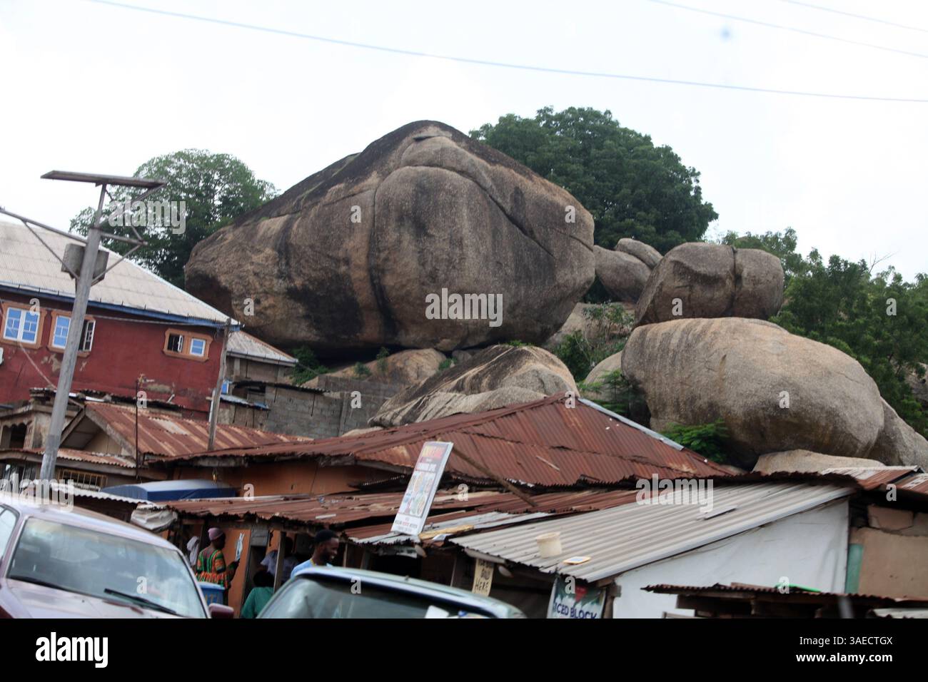 Abeokuta, Nigeria. 05th Apr, 2025. A section of Abeokuta during the ...