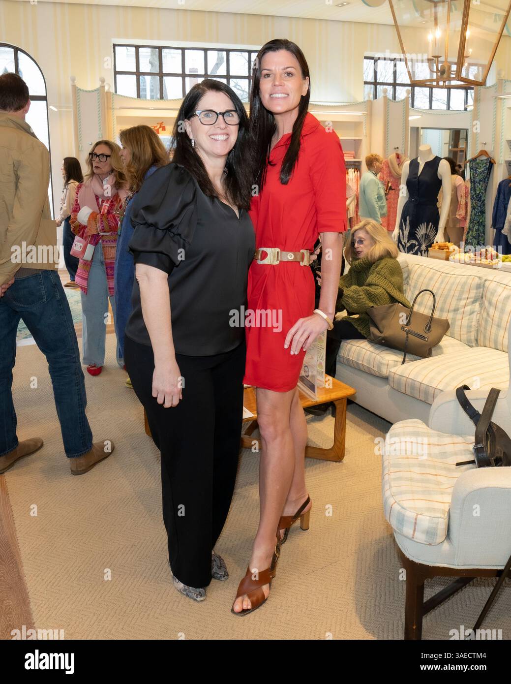 Samantha Macleod and Brooke Gordon Bohnsack attends the American Heart ...