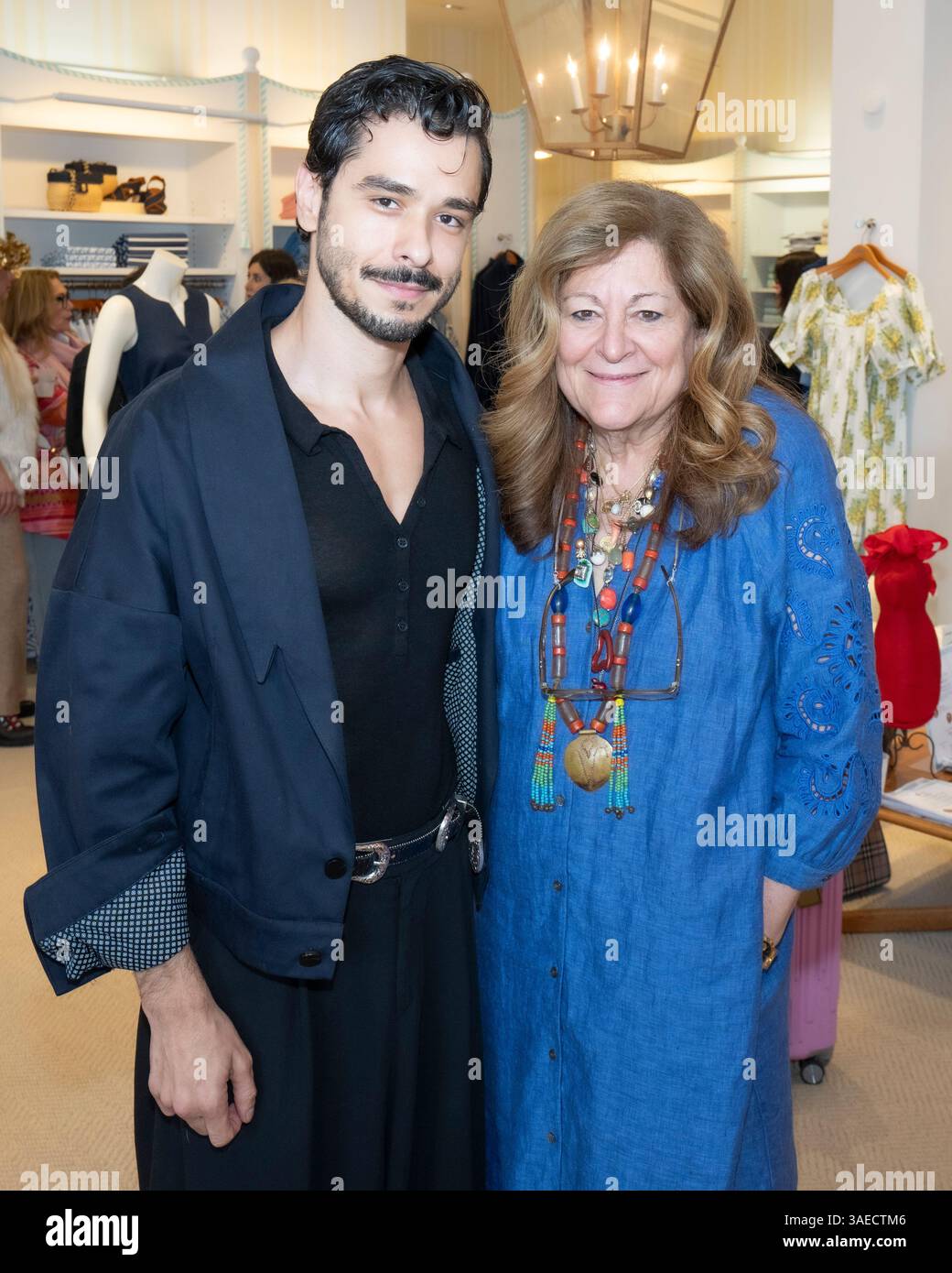 Paulo Josepetti and Fern Mallis attends the American Heart Association ...