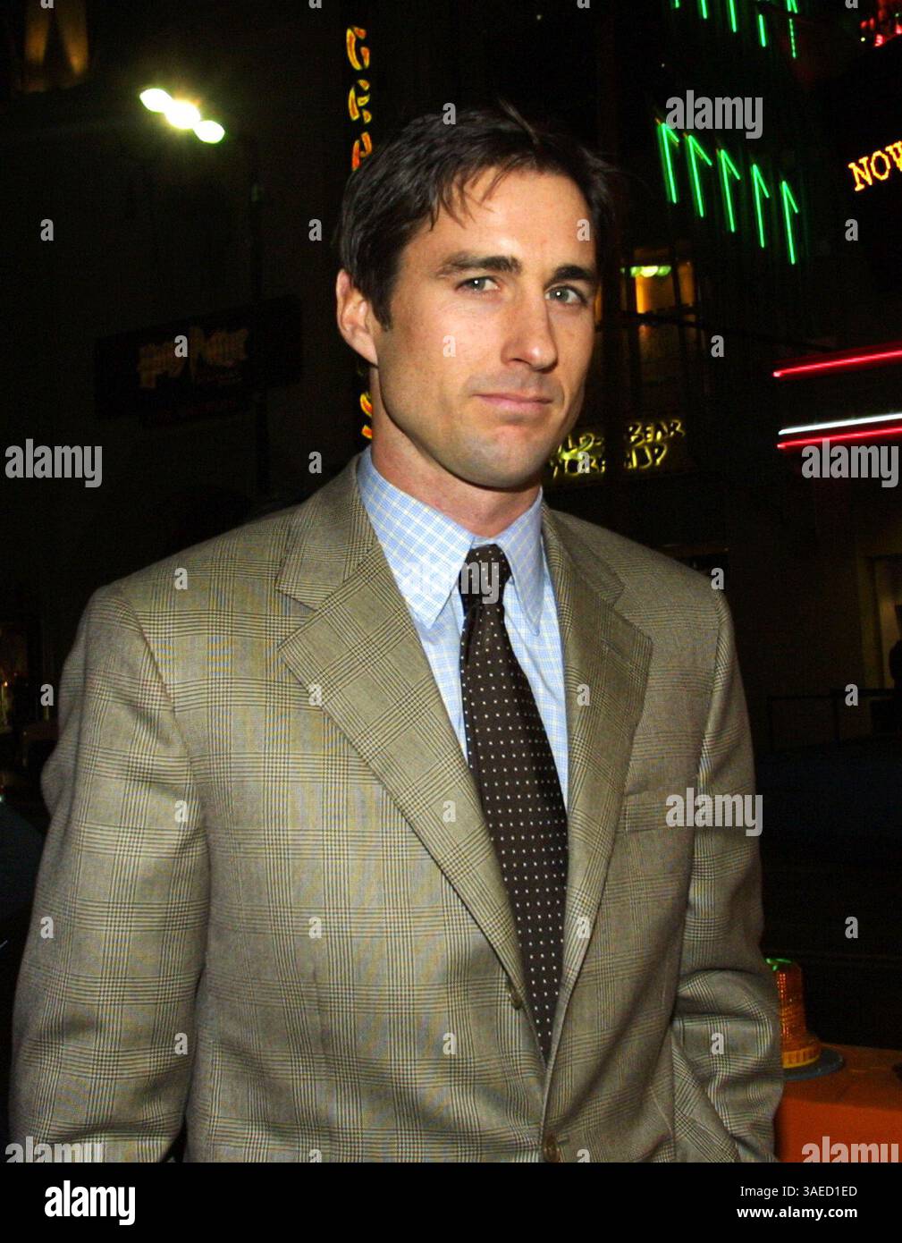Dec 06, 2001; LA, CA, USA; Actor LUKE WILSON @ the LA premiere of 'The ...