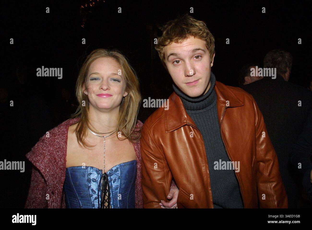 Dec 07, 2001; Los Angeles, CA, USA; Actor SAM HUNTINGTON with JENNA ...