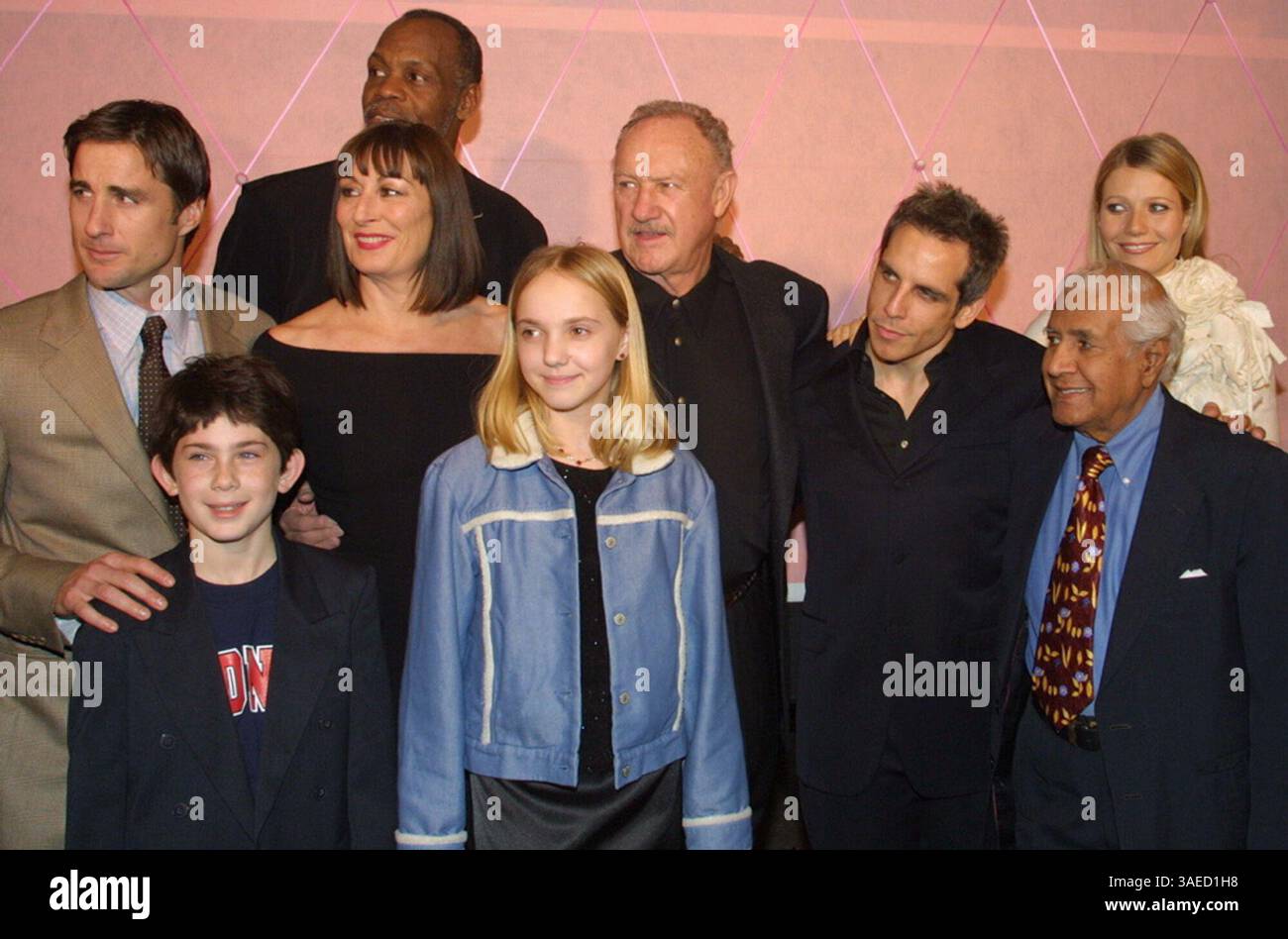 Dec 06, 2001; LA, CA, USA; (L-R) Actors LUKE WILSON, JONAH MAYERSON ...