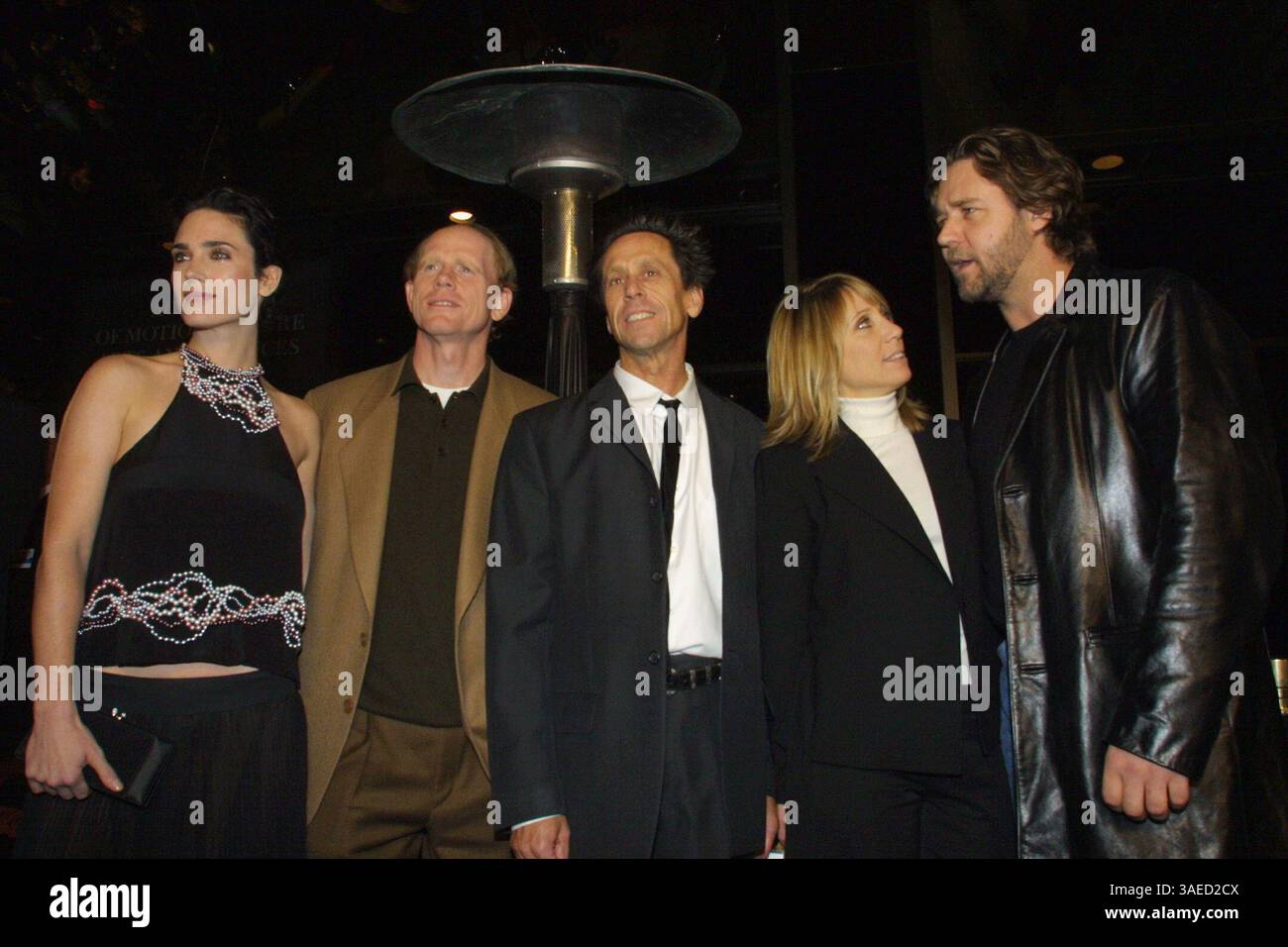 Dec 13, 2001; Los Angeles, CA, USA; Actress JENNIFER CONNELLY, director ...