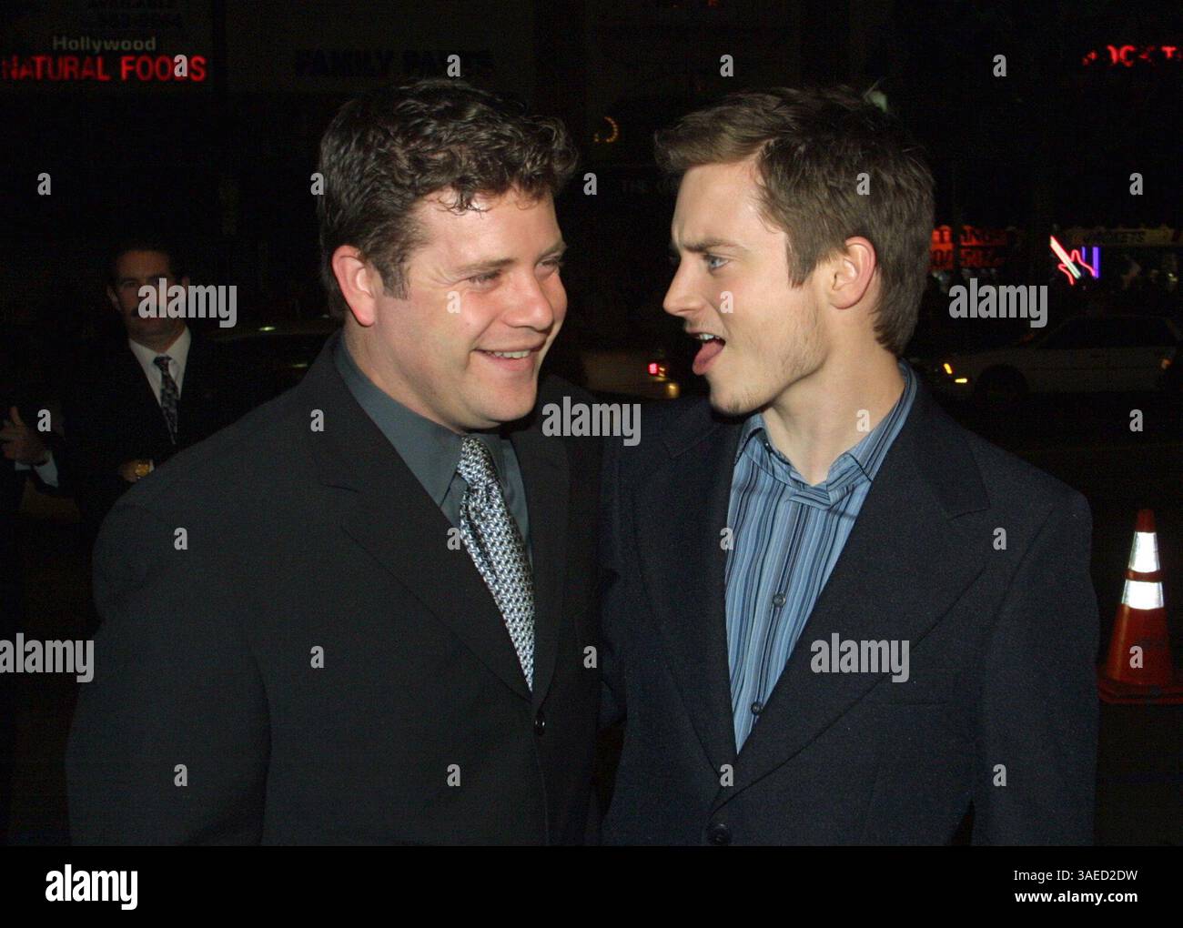 Dec 16, 2001; Los Angeles, CA, USA; Actors SEAN ASTIN (L) & ELIJAH WOOD ...