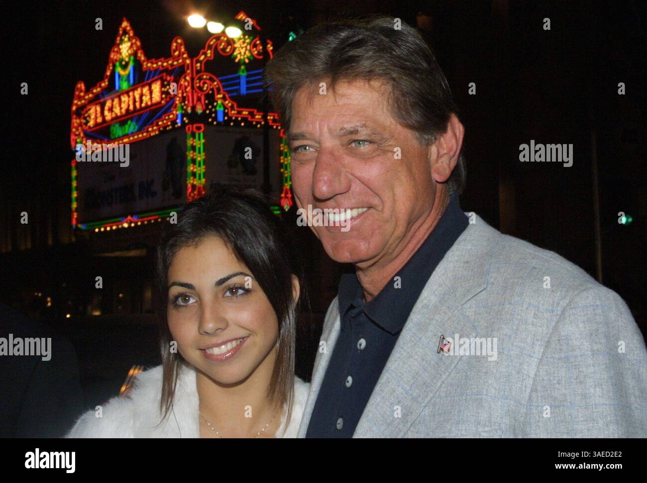 Dec 12, 2001; Los Angeles, CA, USA; Football player/actor JOE NAMATH ...