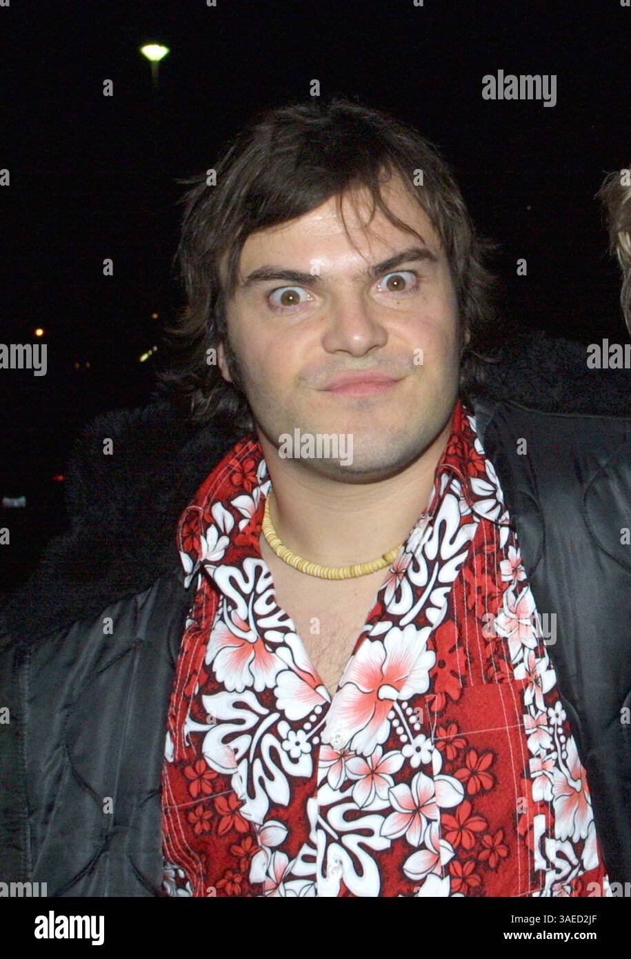 Jan 07, 2002; Los Angeles, CA, USA; Actor JACK BLACK @ the LA premiere ...