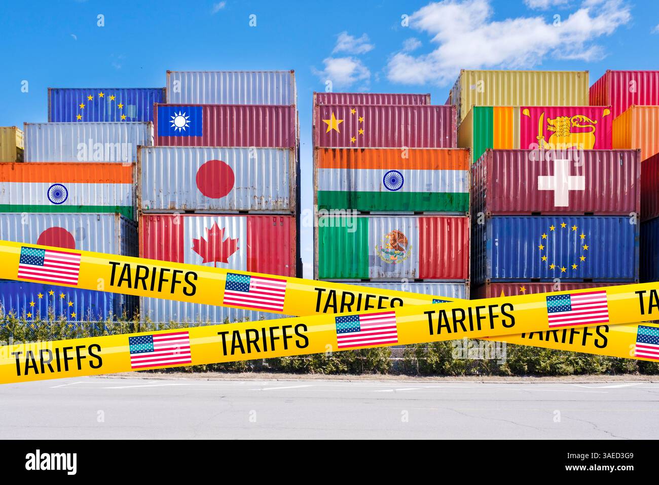 Usa global tariffs crisis hi-res stock photography and images - Alamy