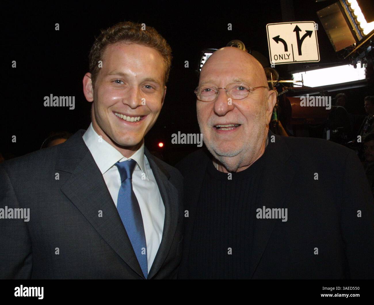 Feb 12, 2002; Los Angeles, CA, USA; Actor COLE HAUSER & Producer DAVID ...