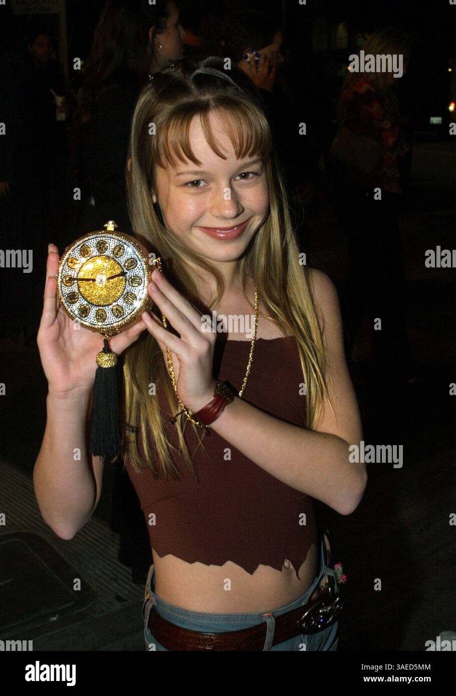 Mar 04, 2002; Los Angeles, CA, USA; Actress BRIE LARSON @ the LA ...