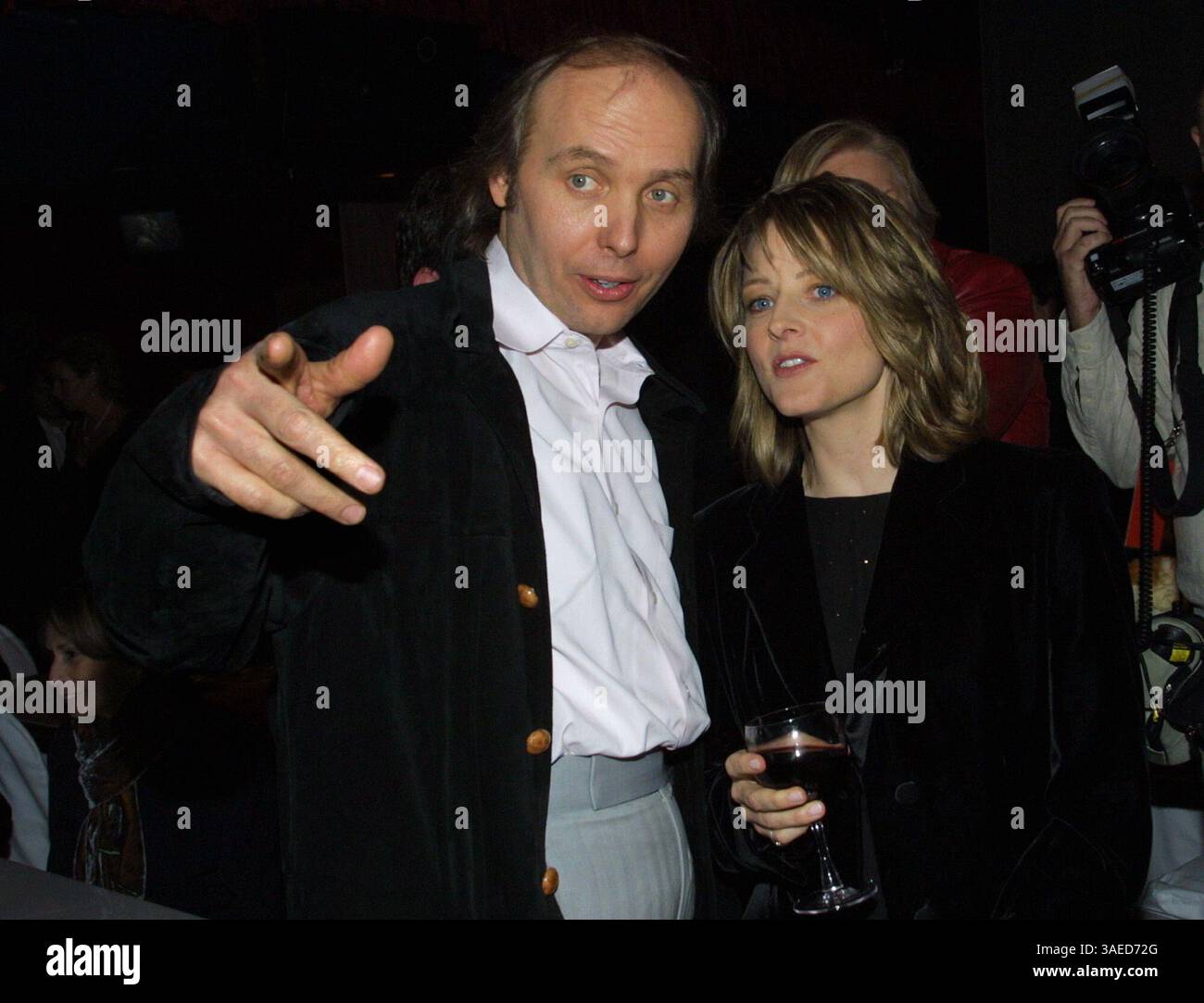 Mar 18, 2002; Los Angeles, CA, USA; Actors JODIE FOSTER & DWIGHT YOAKAM ...