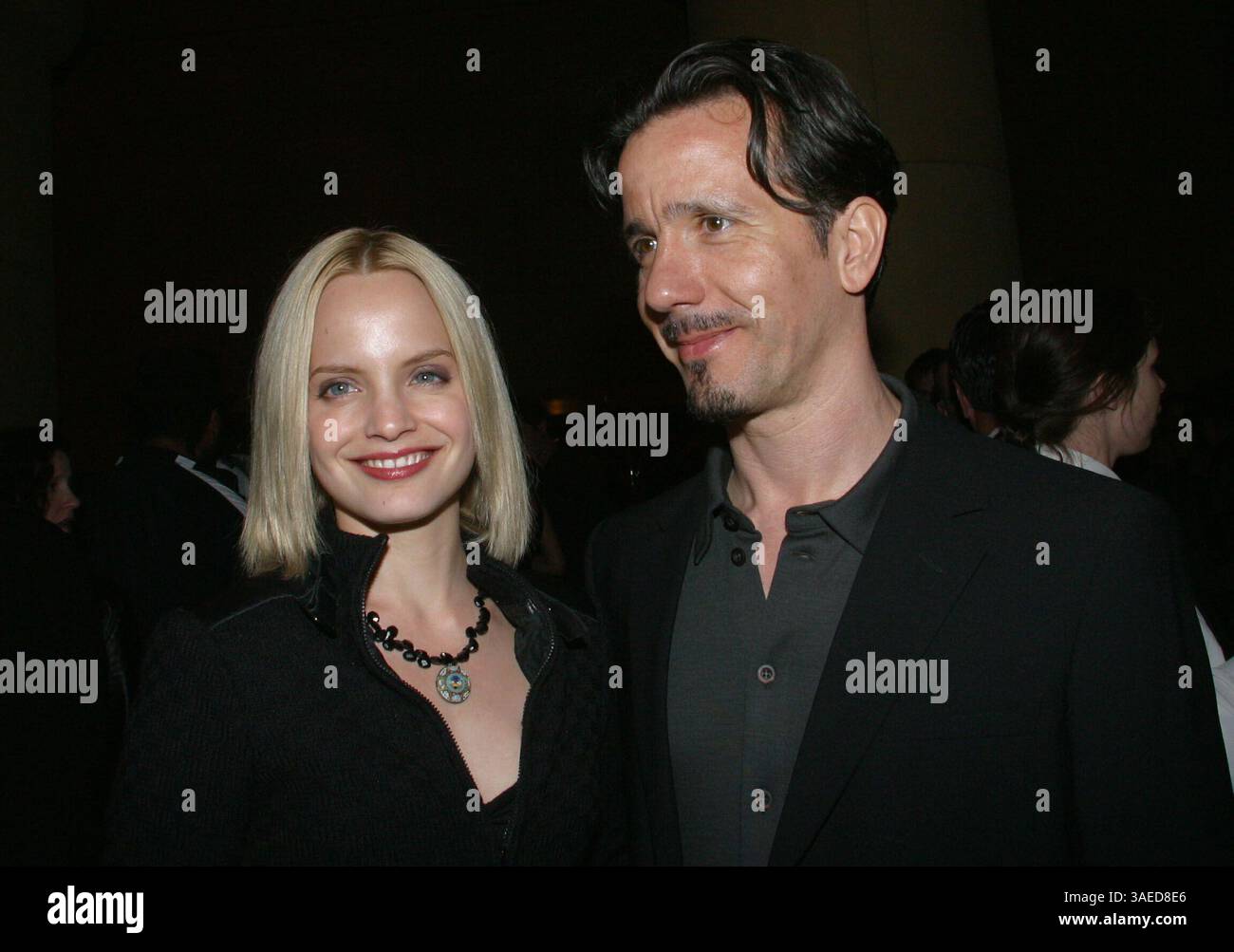 Apr 23, 2002; Hollywood, CA, USA; Actress MENA SUVARI & husband ROBERT BRINKMANN @ the after ...