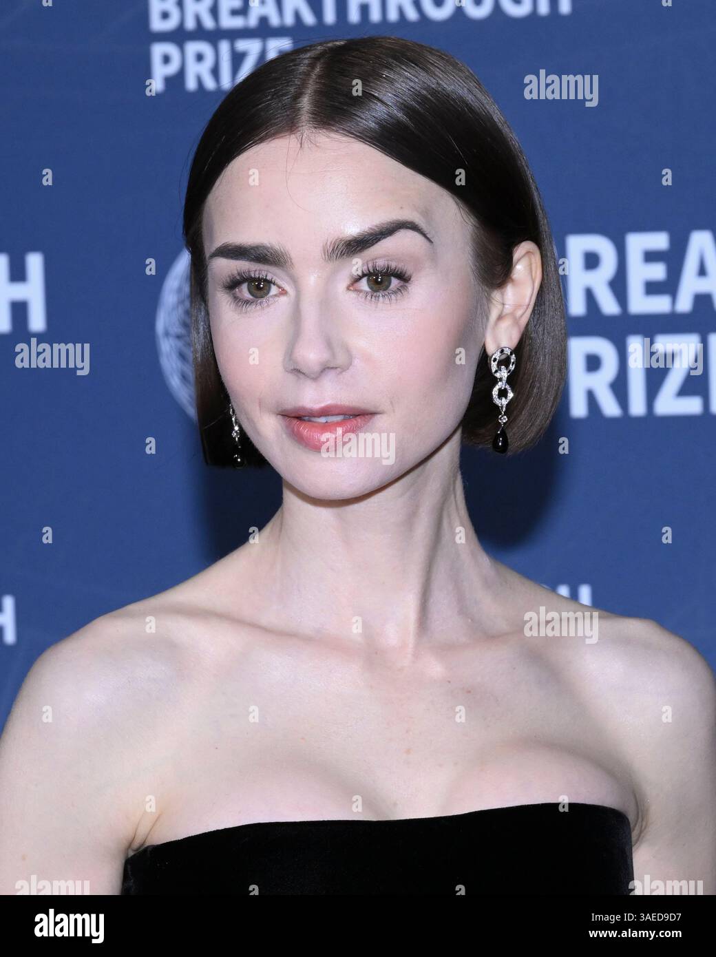 April 5, 2025, Santa Monica, California, USA: Lily Collins attends the ...
