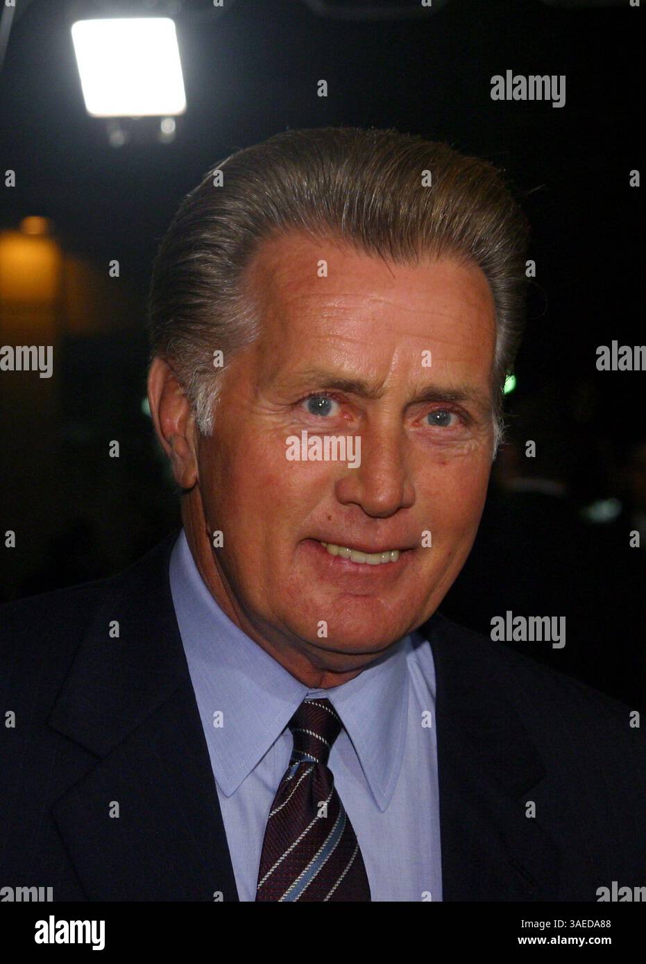 Actor MARTIN SHEEN is nominated for a Golden Globe in the category ...