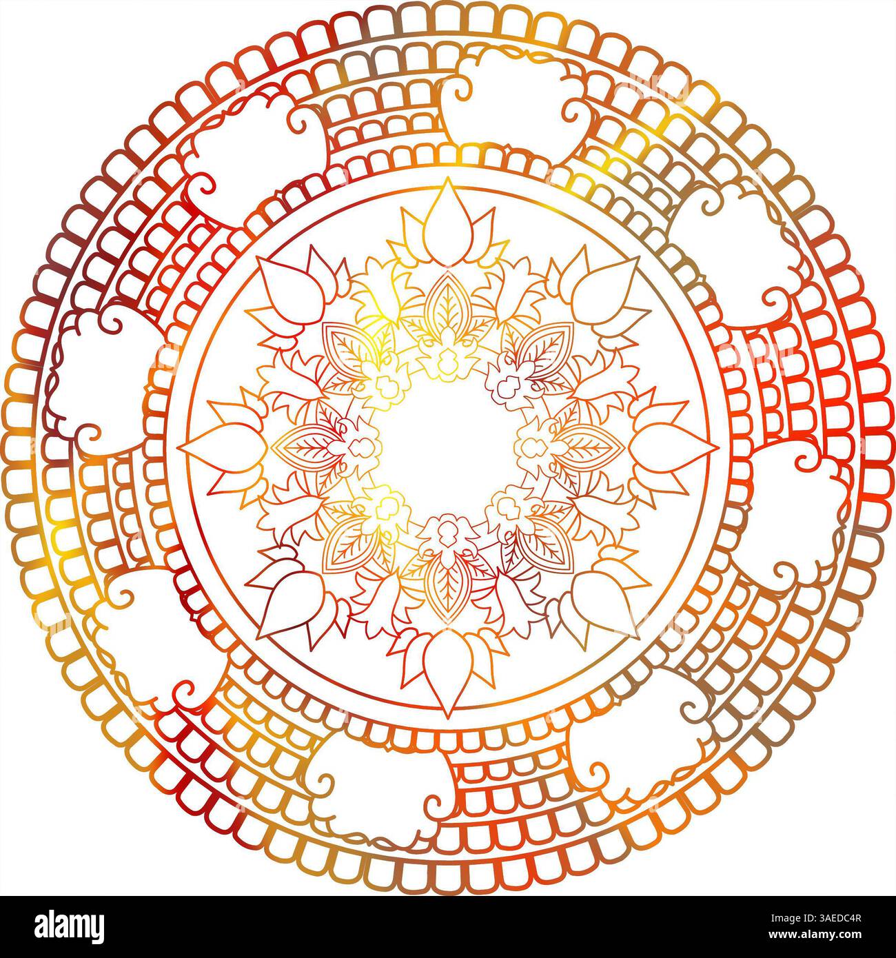 Vibrant mandalas hi-res stock photography and images - Alamy