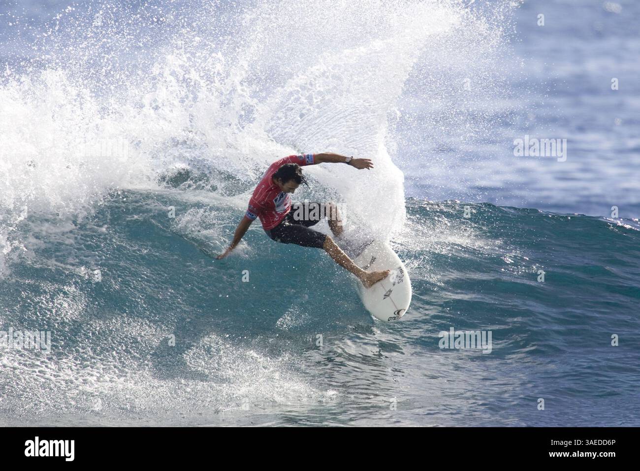 Jun 24, 2005; St Leu, Reunion Island; Surfer CORY LOPEZ from Florida ...