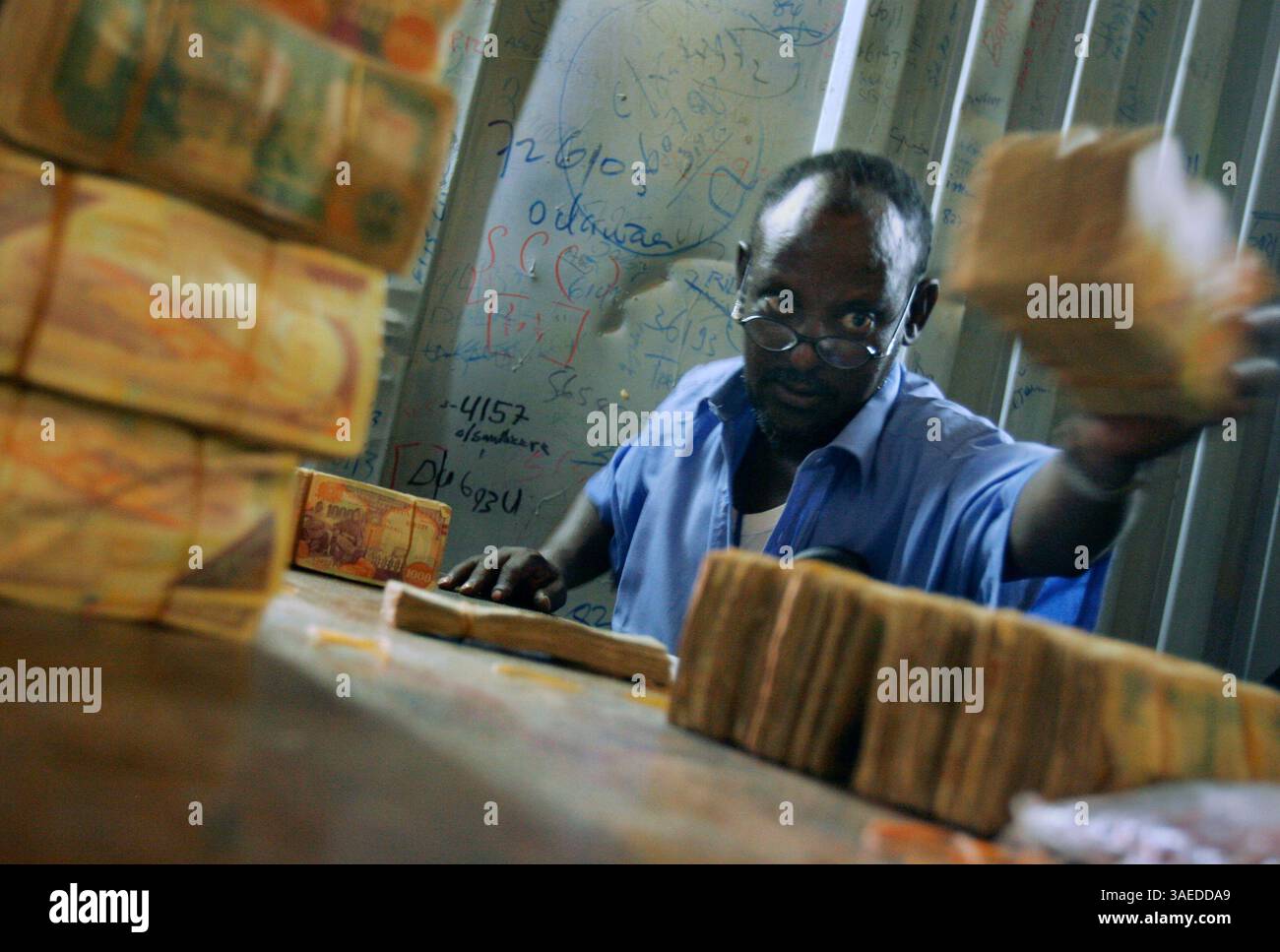 Sep 26, 2005; Bossasso, Puntland, SOMALIA; Recently autonomous Somalia ...