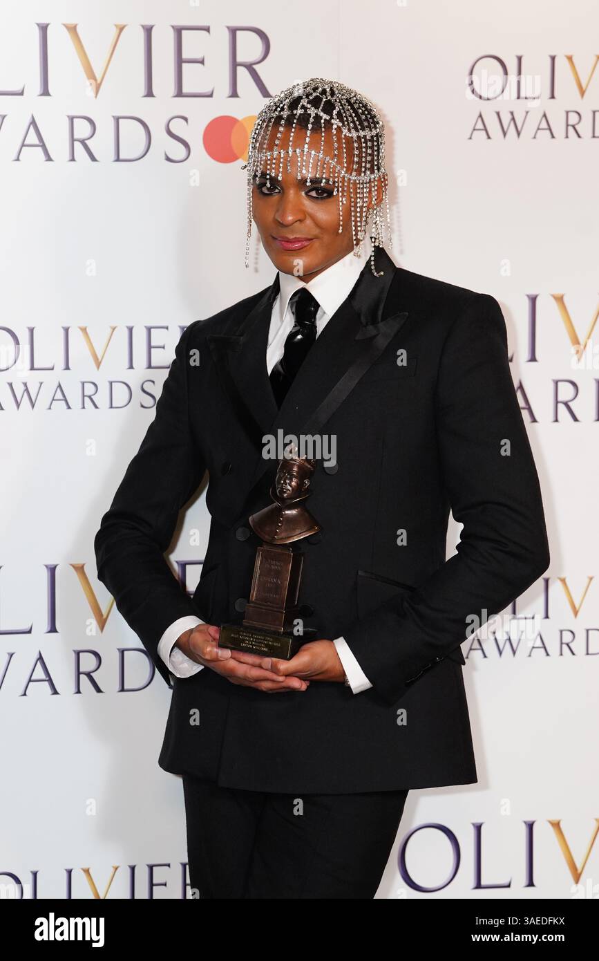 Layton williams olivier award hi-res stock photography and images - Alamy