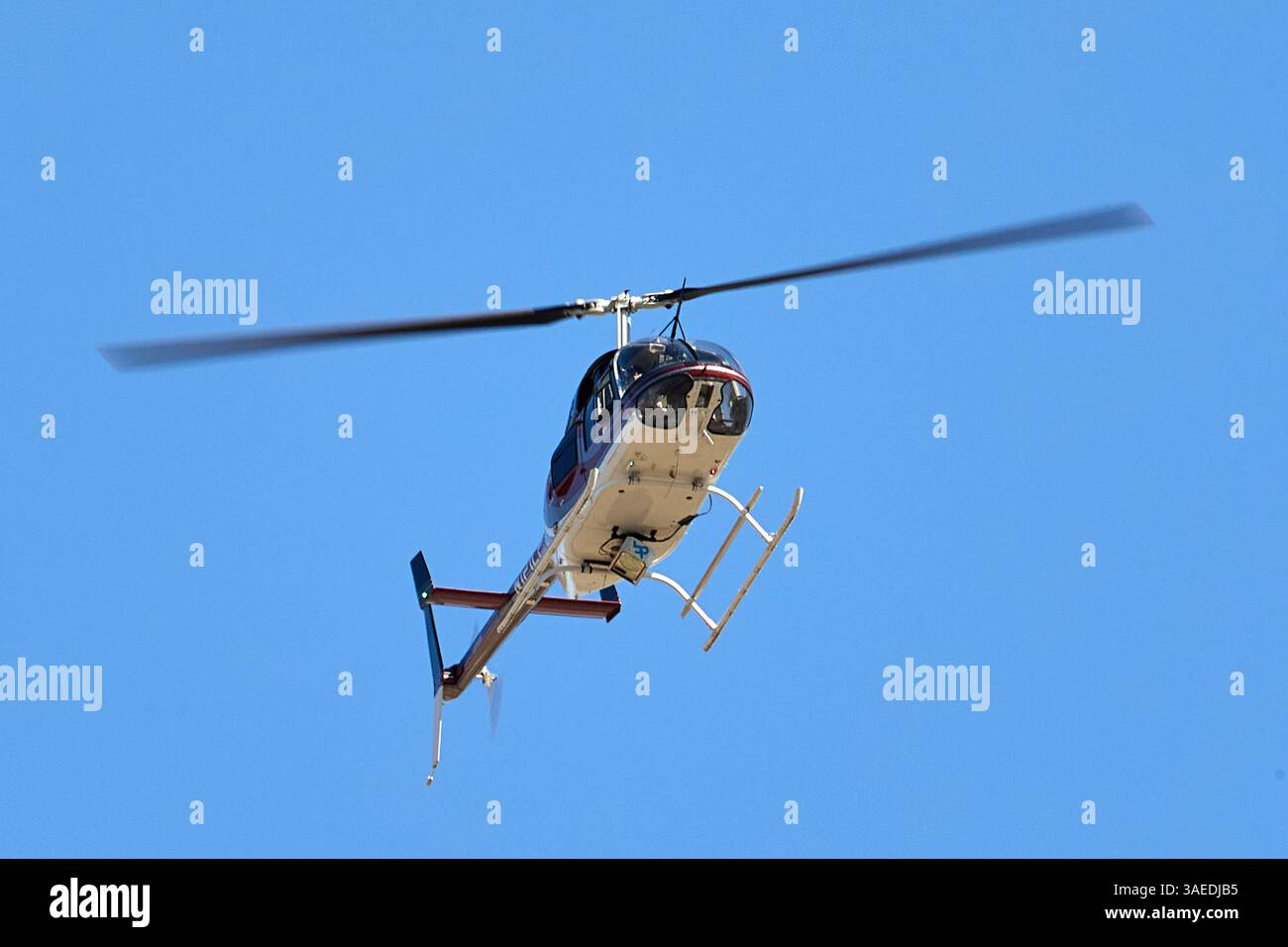Palm Springs, California, USA. 5th Apr, 2025. A Bell 206L-4 LongRanger ...