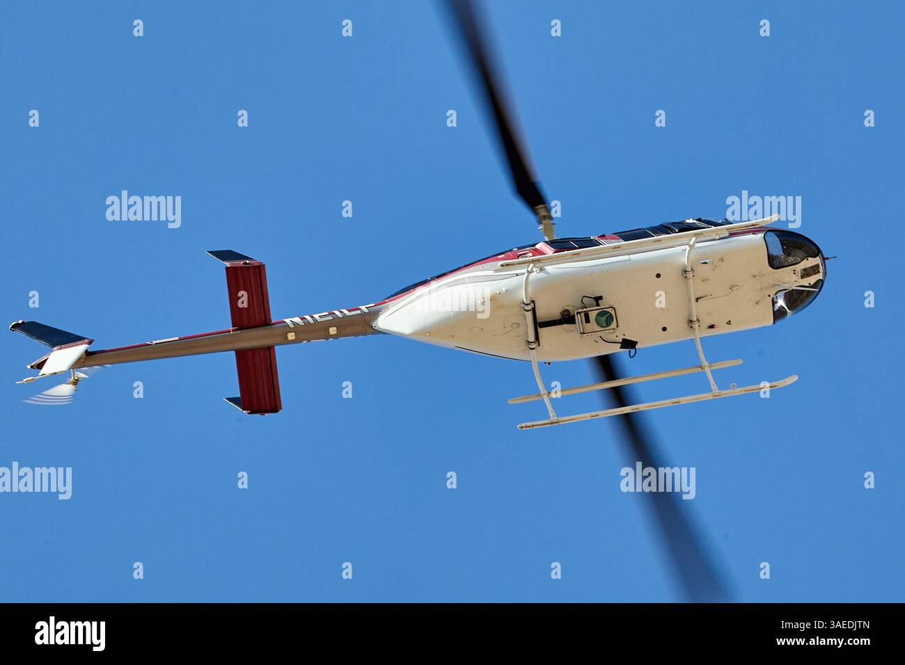 Palm Springs, California, USA. 5th Apr, 2025. A Bell 206L-4 LongRanger ...