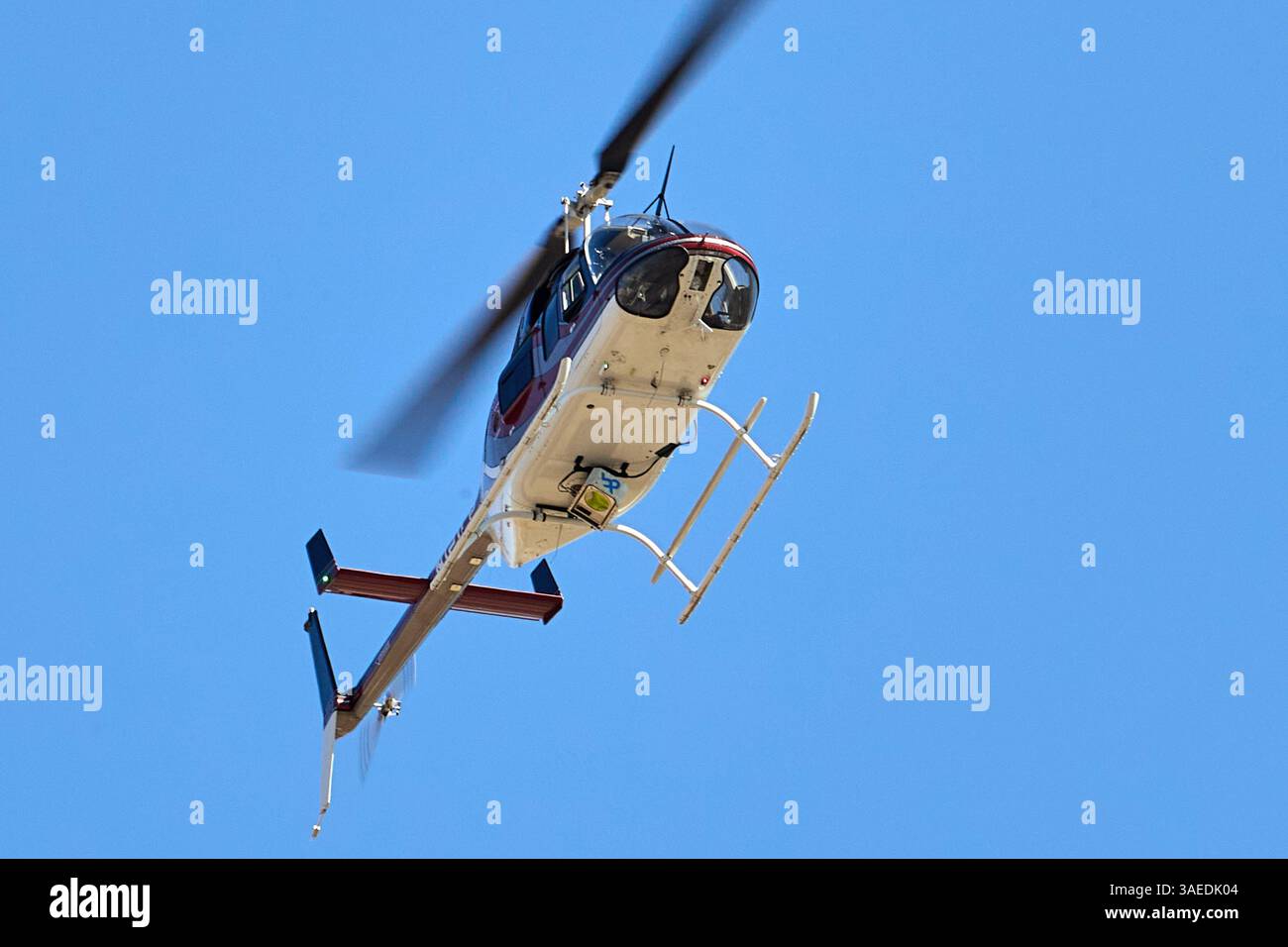 Palm Springs, California, USA. 5th Apr, 2025. A Bell 206L-4 LongRanger ...