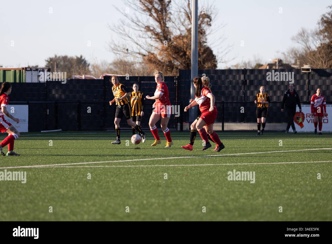 Ramsgate Town FC Women v Folkestone Invicta in the Kent South East ...