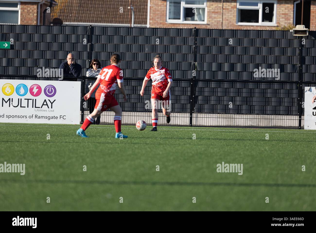 Ramsgate Town FC Women v Folkestone Invicta in the Kent South East ...