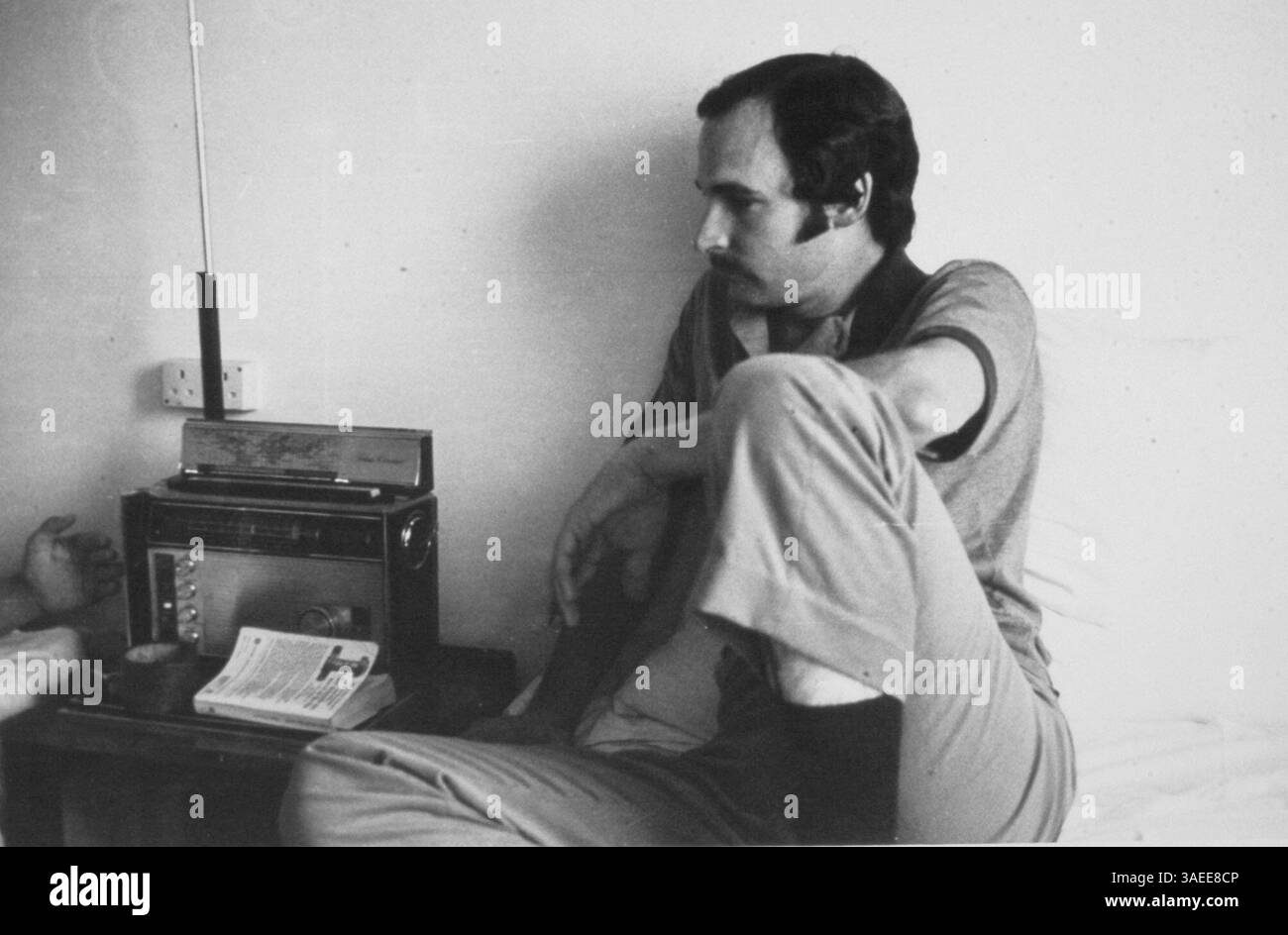 Nov. 16, 2011 - Georgetown, California, U.S. - Mike Prokes listens to ...