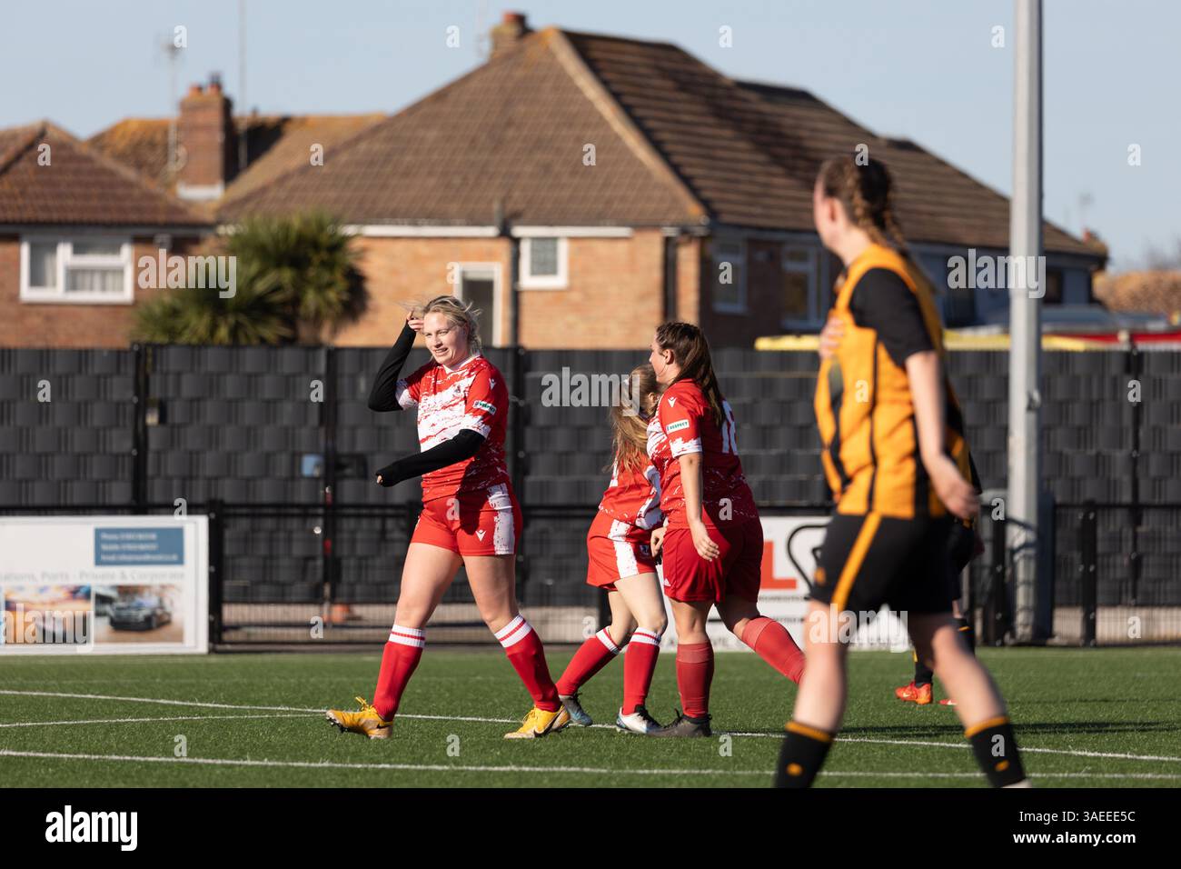 Ramsgate Town FC Women v Folkestone Invicta in the Kent South East ...