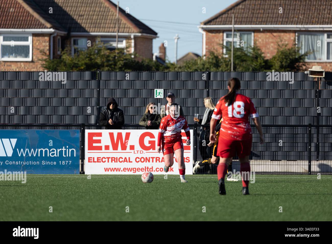 Ramsgate Town FC Women v Folkestone Invicta in the Kent South East ...