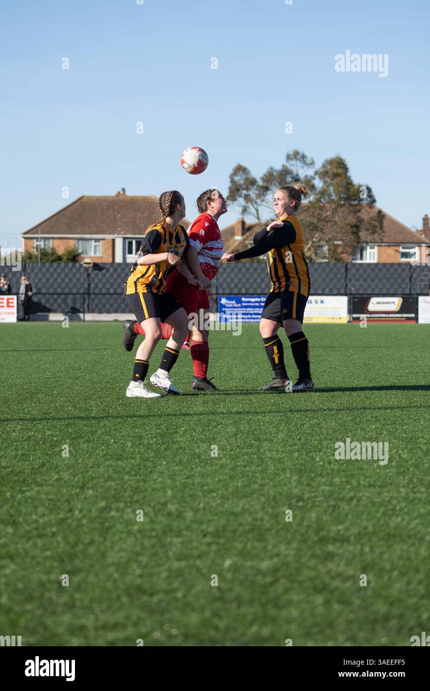 Ramsgate Town FC Women v Folkestone Invicta in the Kent South East ...