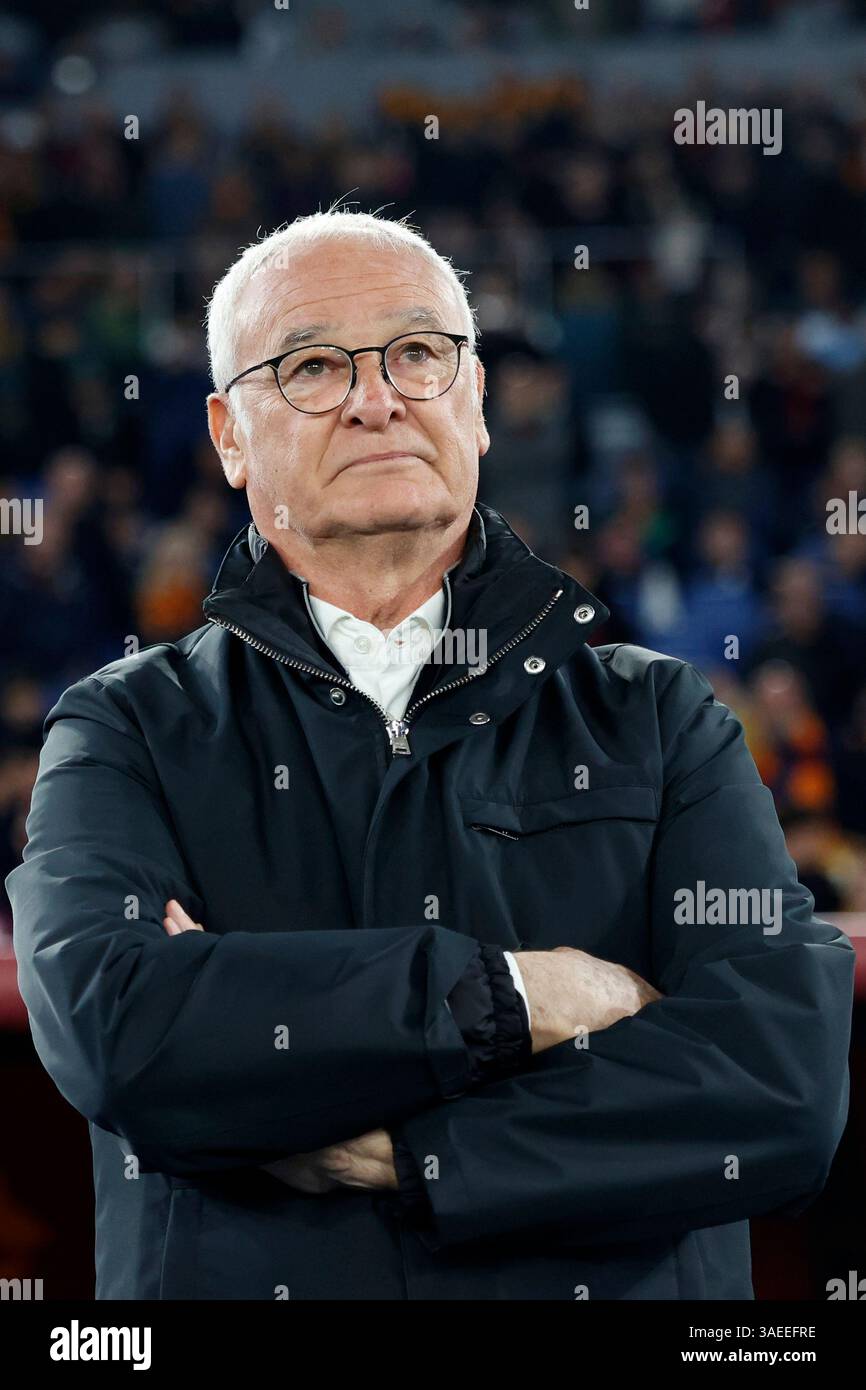 Rome, Italy. 06th Apr, 2025. Rome, Italy, April 6, 2025. Claudio ...