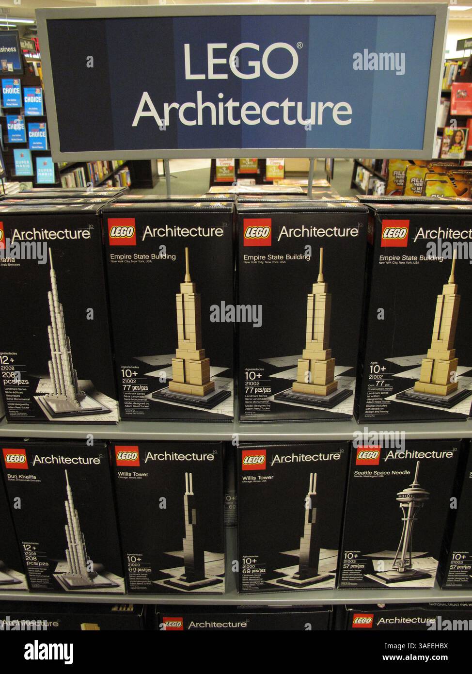 Nov. 19, 2011 - Aliso Viejo, California, U.S. - Lego Architecture is a ...