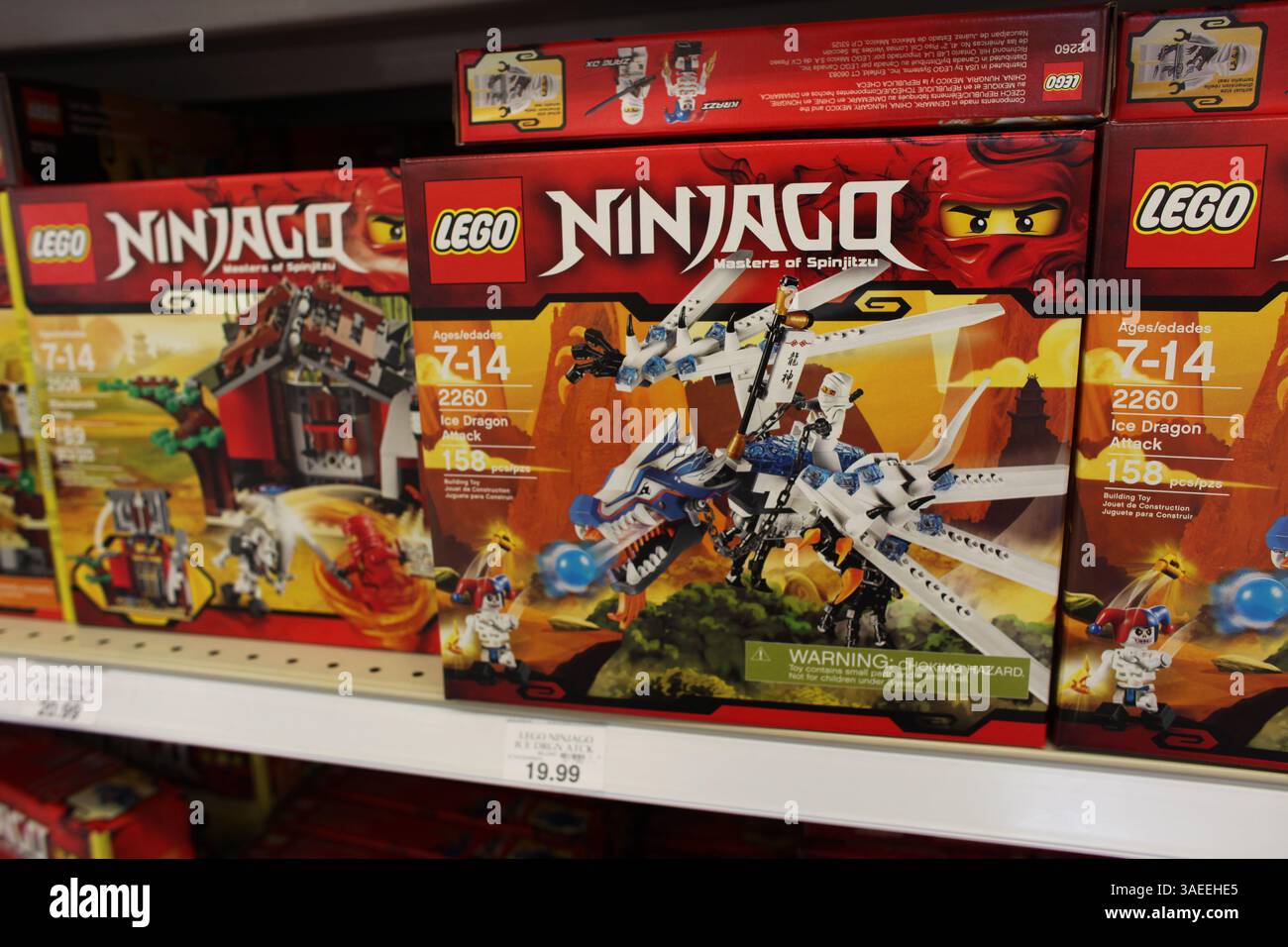 Nov. 19, 2011 - Aliso Viejo, California, U.S. - A LEGO NINJAGO toy ...