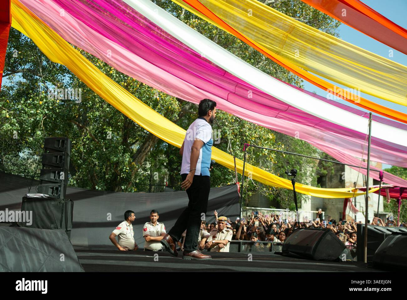 New Delhi, India. 06th Apr, 2025. NEW DELHI, INDIA - MARCH 28: Singer ...