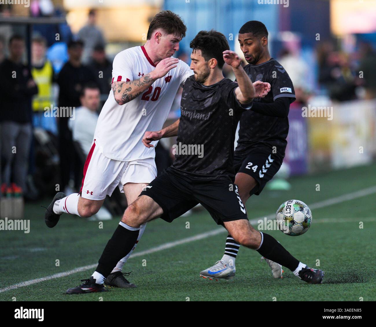 Madison, Wisconsin, USA. 5th Apr, 2025. THOMAS RAIMBAULT of the ...