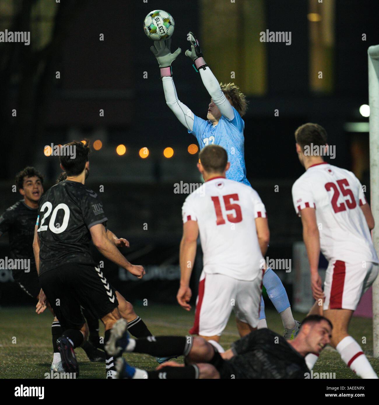 Madison, Wisconsin, USA. 5th Apr, 2025. LUKE SHIVERS of the University ...