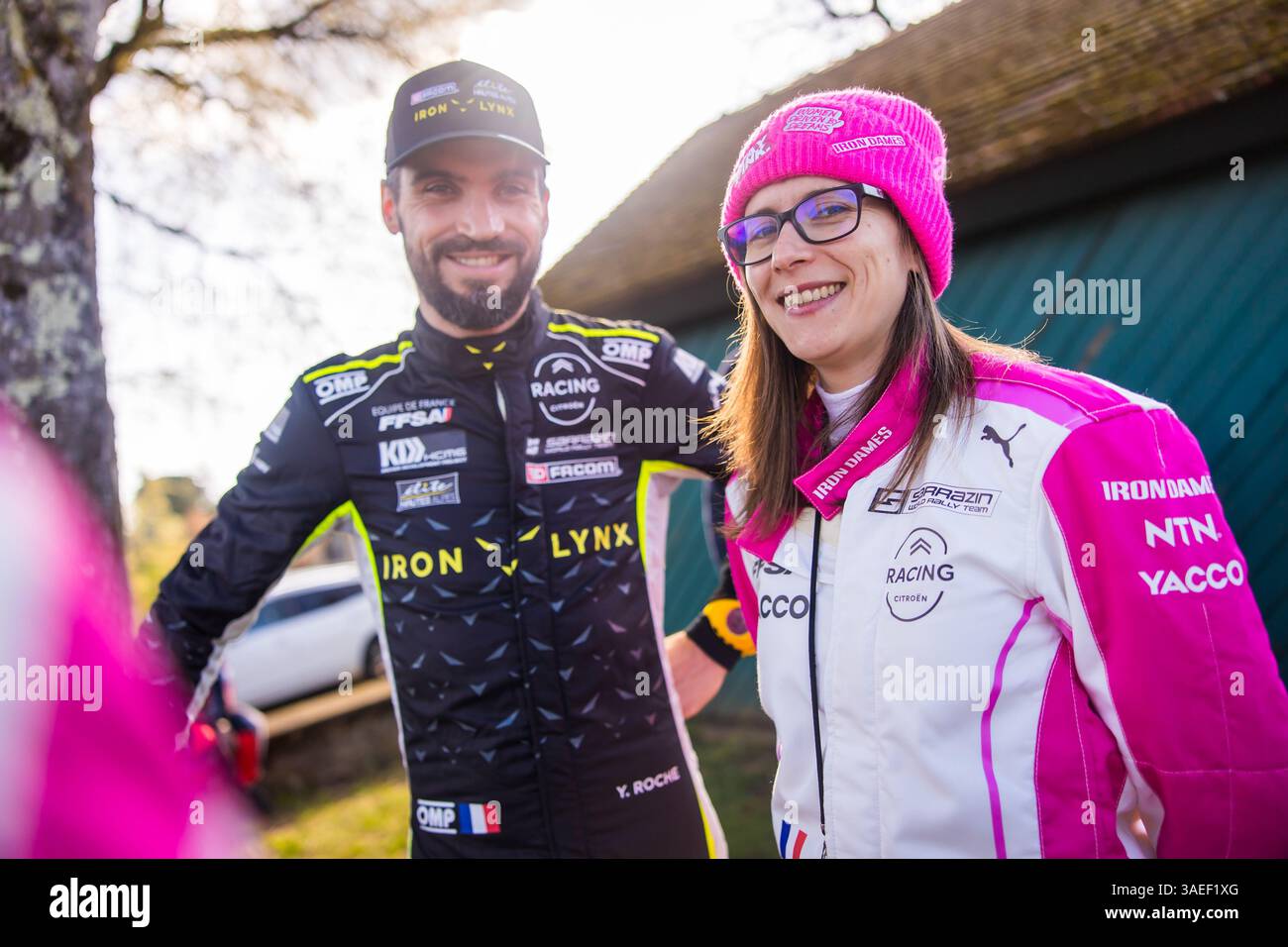 Capdenac, France. 06th Apr, 2025. RUMEAU Sarah, AMBLARD Julie, Citroën ...